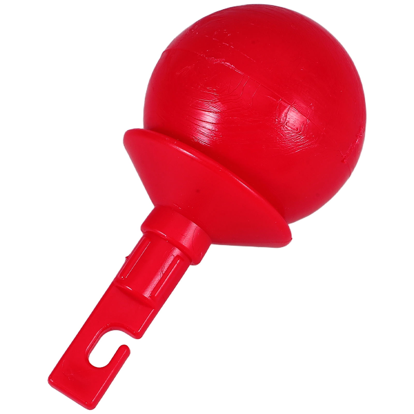 BRIGHTFUFU 1Pack Guide Cane Tip Red Plastic Hook Type for .50X3.50X3 ...