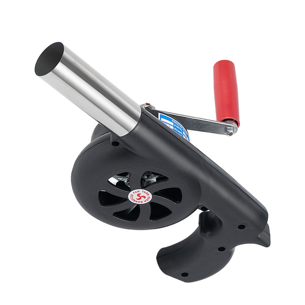 BRIGHTFUFU 1Pack Handheld Blower with Stainless Steel for Barbecue and ...
