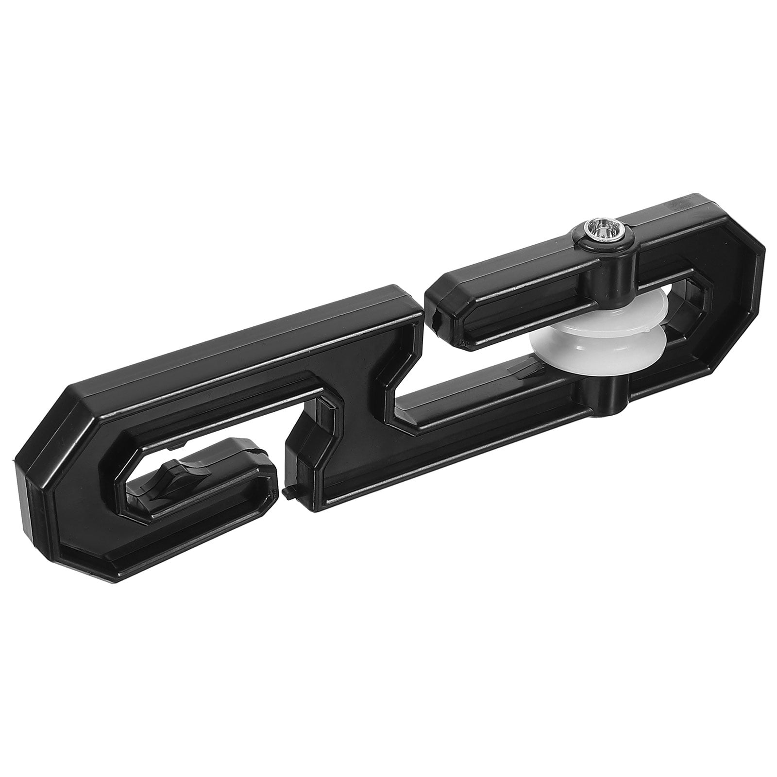 BRIGHTFUFU 1Pack Laundry Line Spacer Pulley Black Aluminum Plastic For ...