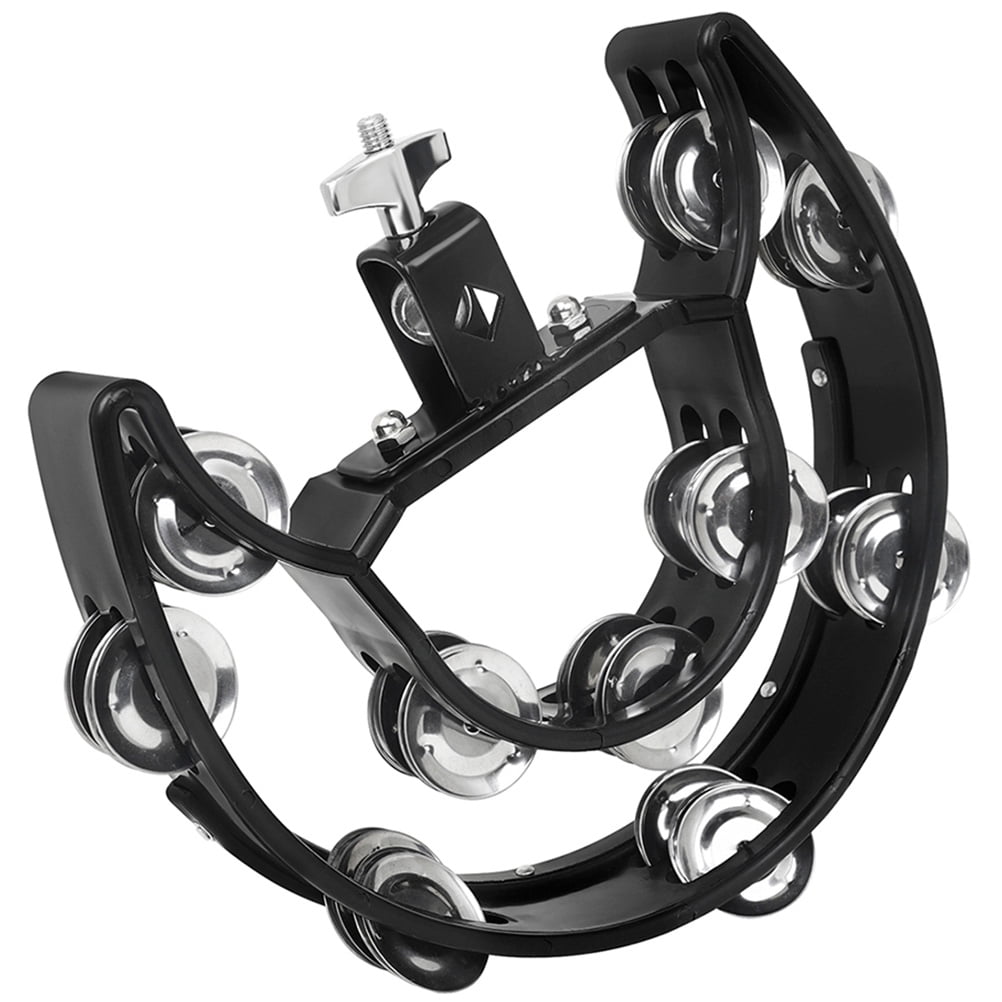 BRIGHTFUFU 1Pack Metal Abs Percussion Tambourine Musical Instruments ...