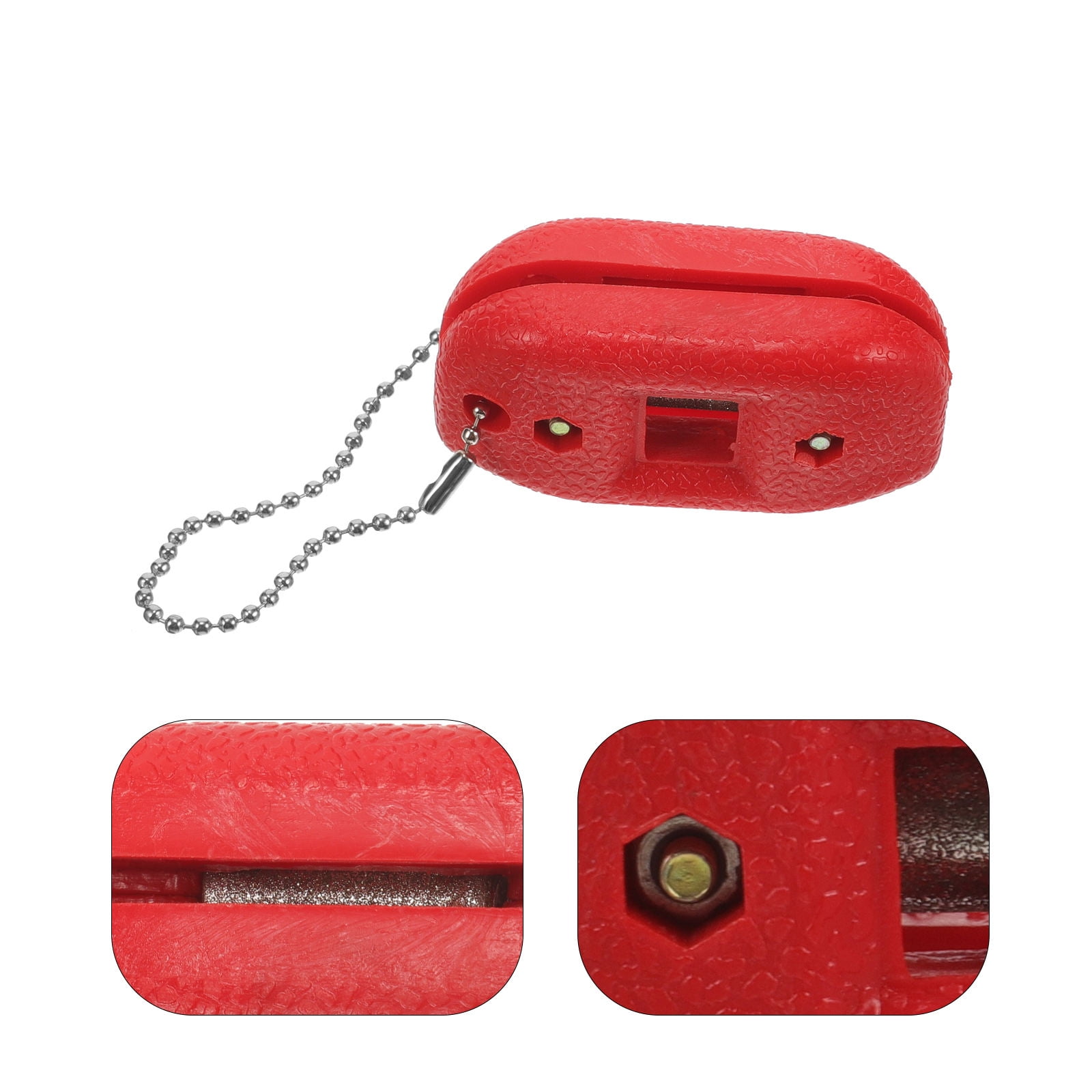 BRIGHTFUFU 1Pack Skate Accessory Red ABS Diamond Portable Adjustable ...