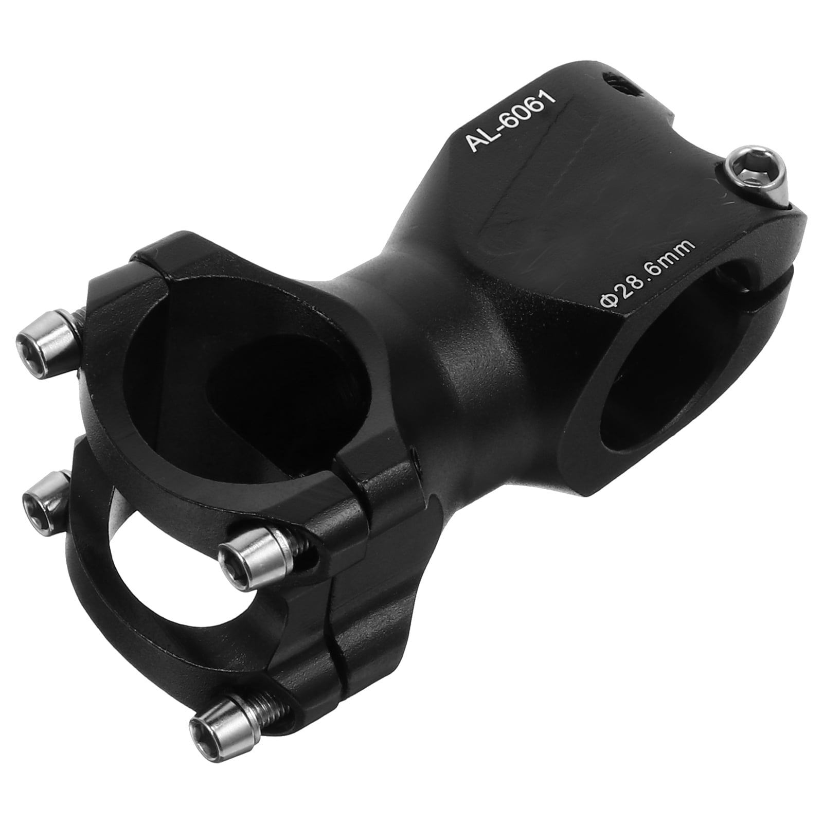 BRIGHTFUFU 1Pc Mountain Bike Stem Riser in Black Zinc Alloy with Easy ...