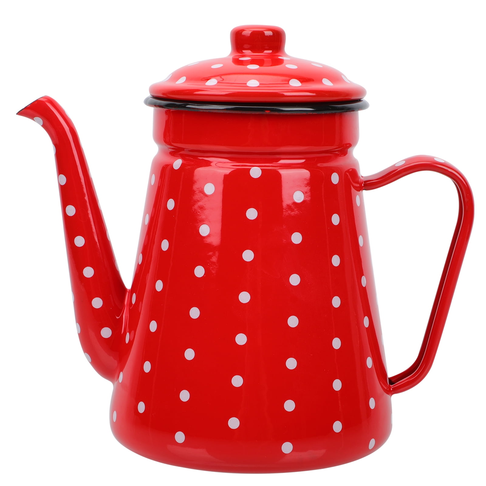 BRIGHTFUFU 1Pcs Enameled Coffee Pot Enamel Material for Water Heating ...