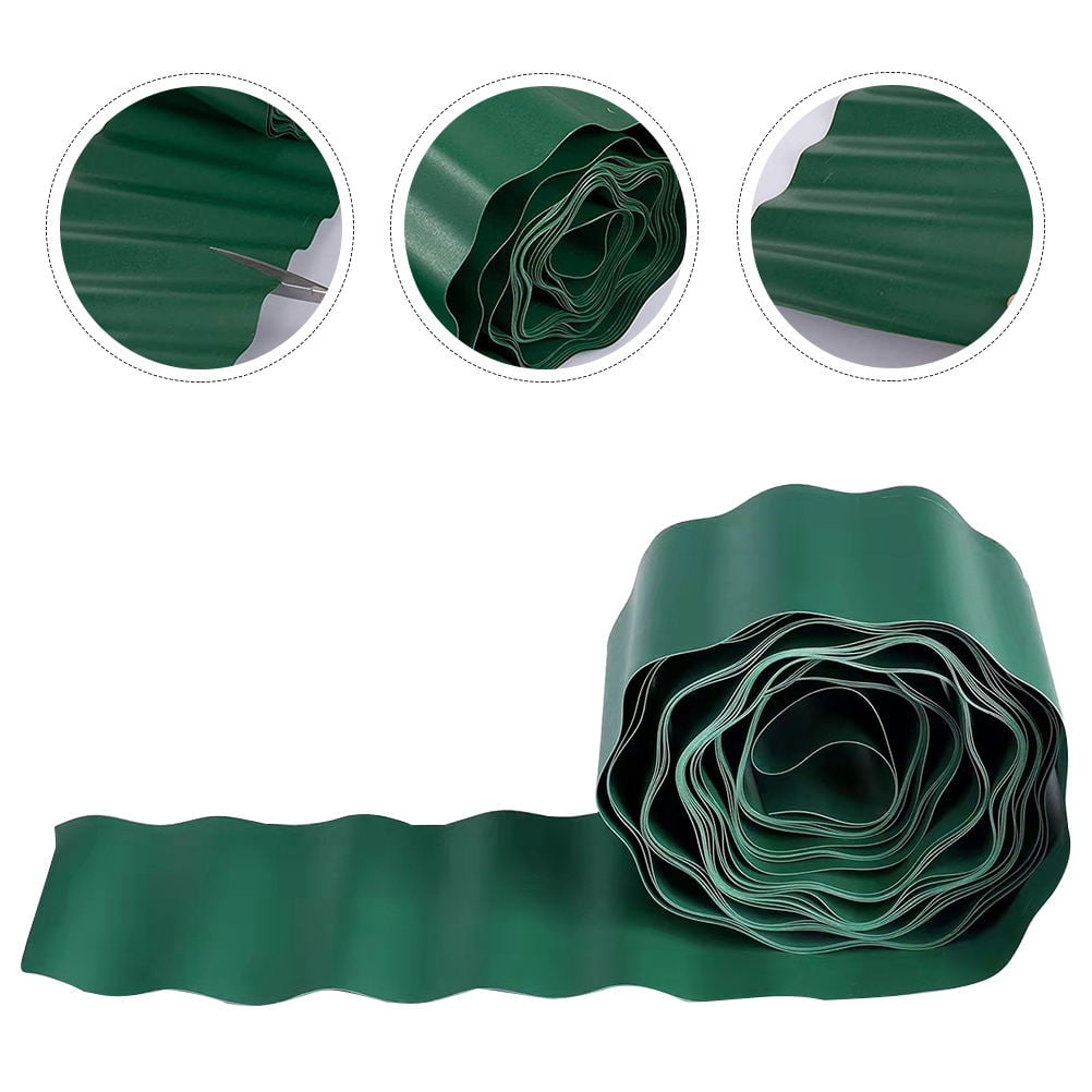 BRIGHTFUFU 1Set Elliptical Flower Garden Edging for Homeowners and ...
