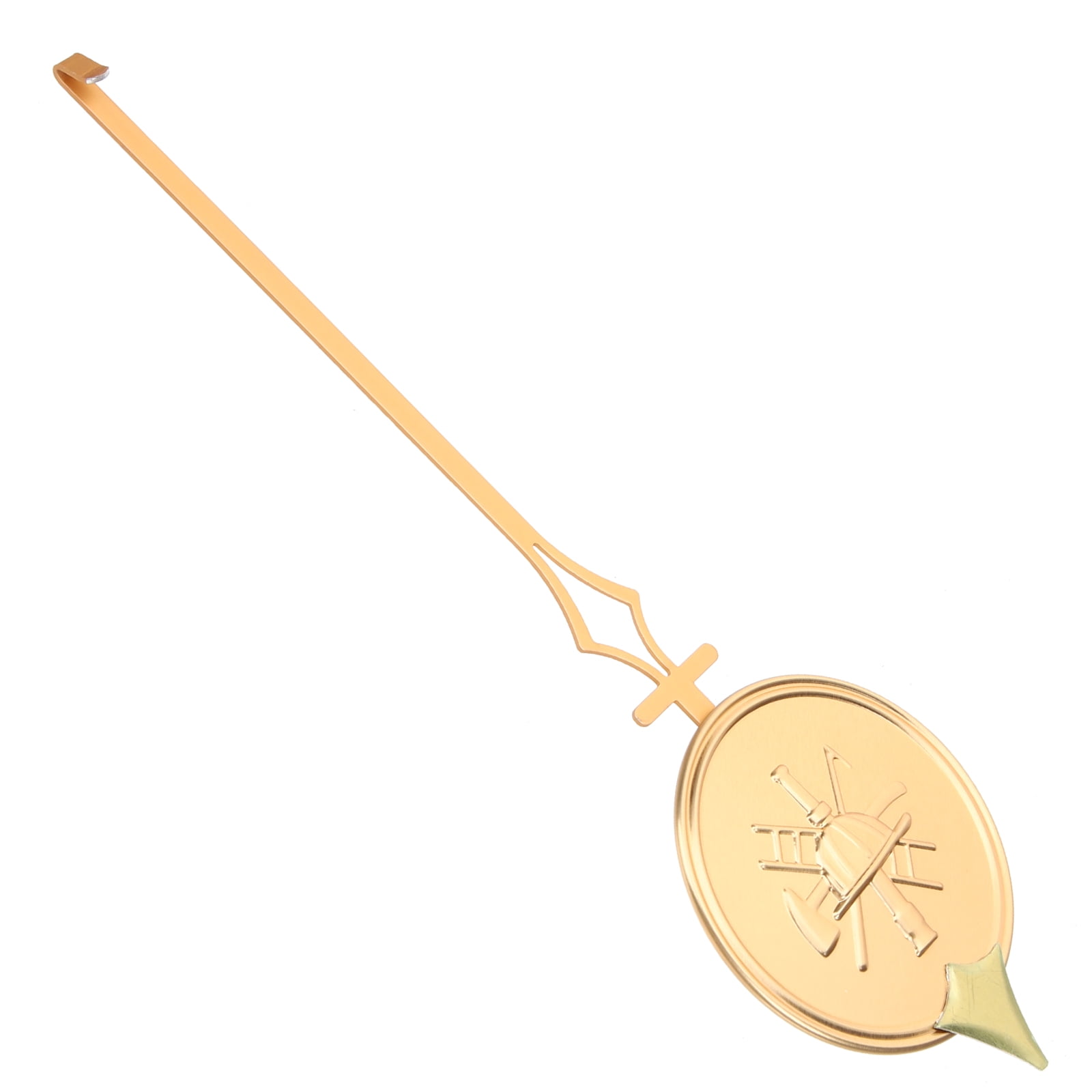 BRIGHTFUFU Golden Metal Wall Clock Pendulum Set for Crafts and Creative ...