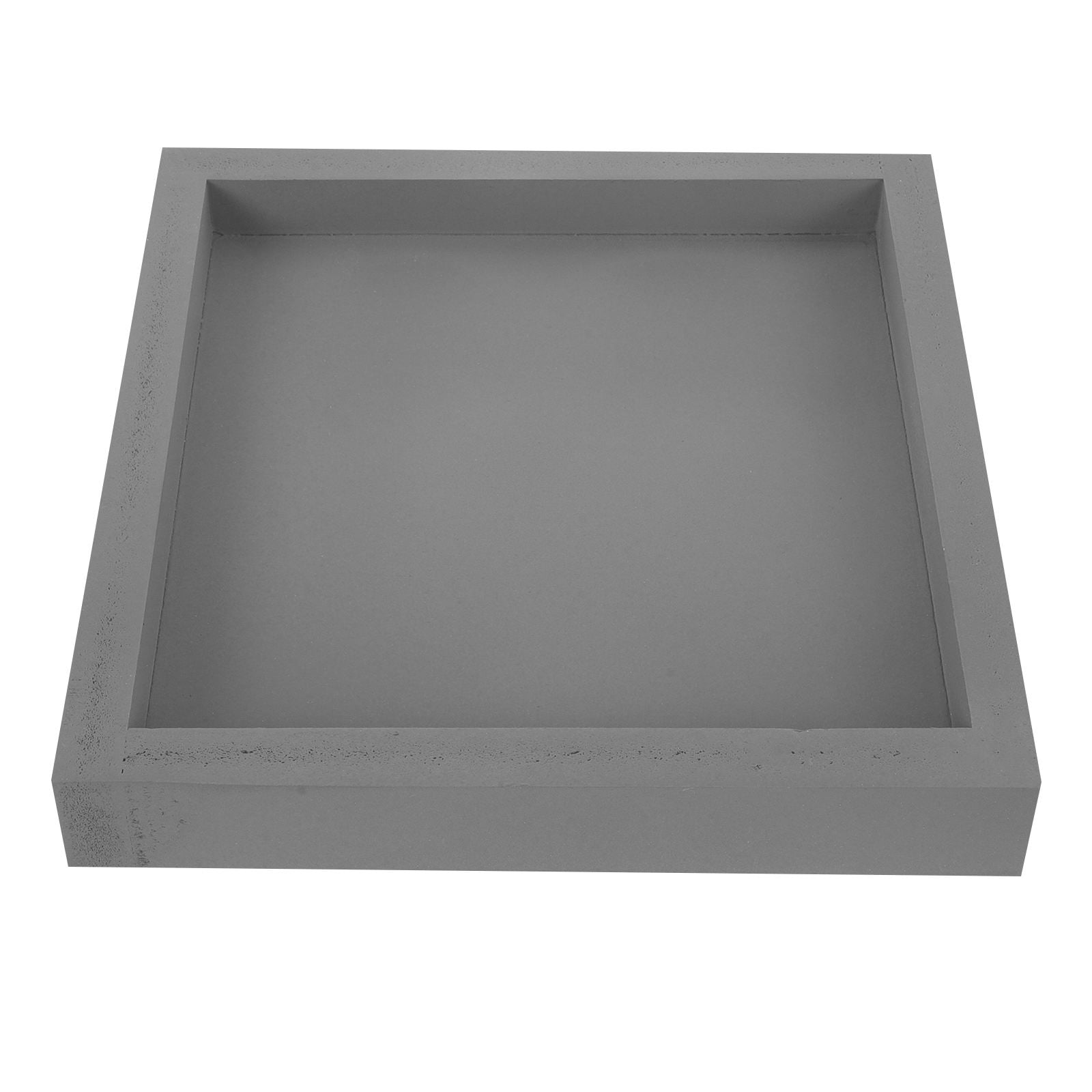 BRIGHTFUFU 1Set Grey PVC Planter Drainage Tray for Floor and Desktop ...