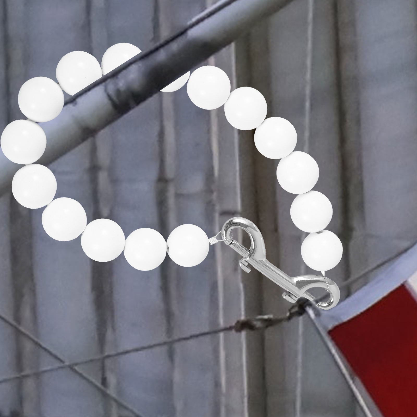 BRIGHTFUFU Iron Flagpole Retaining Set to Secure Flags on Porch ...