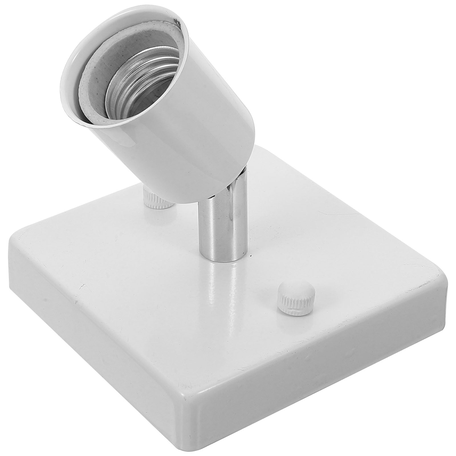 BRIGHTFUFU 1Set Minimalist Style White Flat Square Replacement Lamp ...