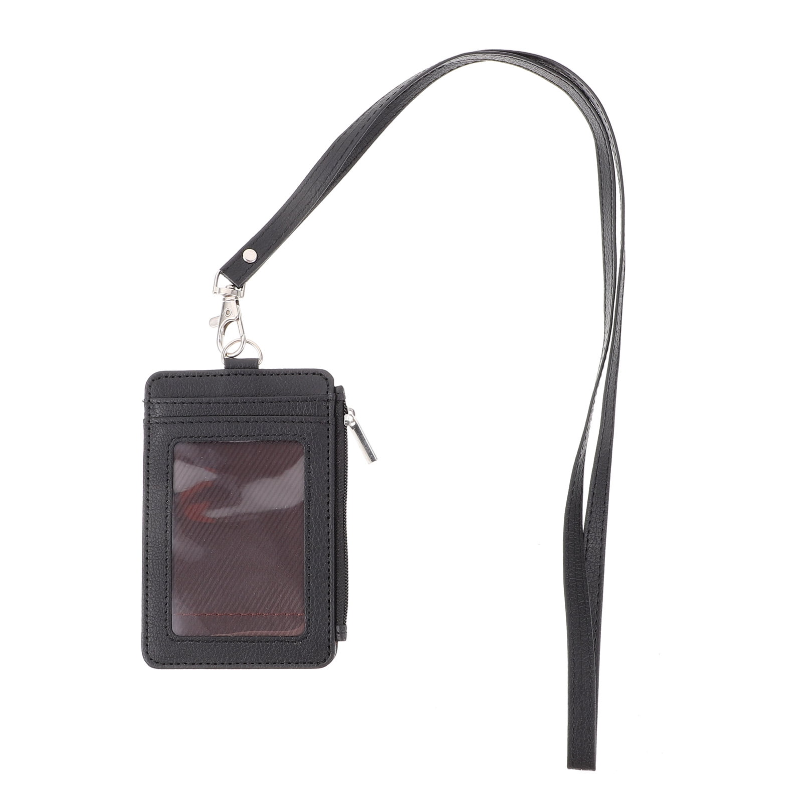 BRIGHTFUFU 1Set Practical Design Bus Pass Card Holder in Black for ...