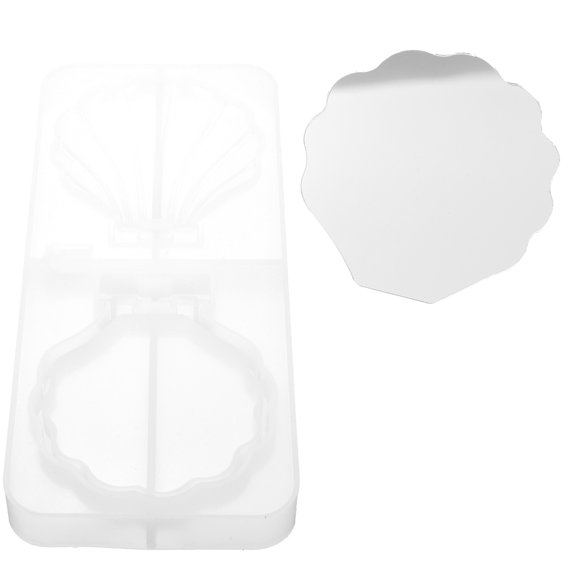 BRIGHTFUFU 1Set Silicone Mold for Craft Mirror DIY Projects Safe ...