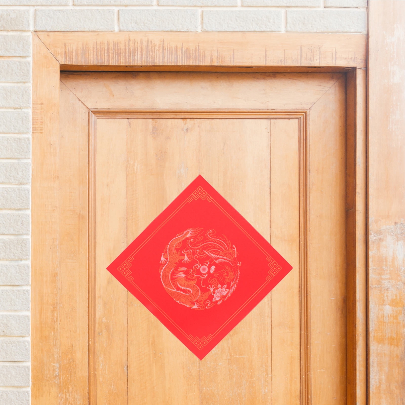 BRIGHTFUFU Red Fu Paper Sheet for Chinese Calligraphy and Spring ...