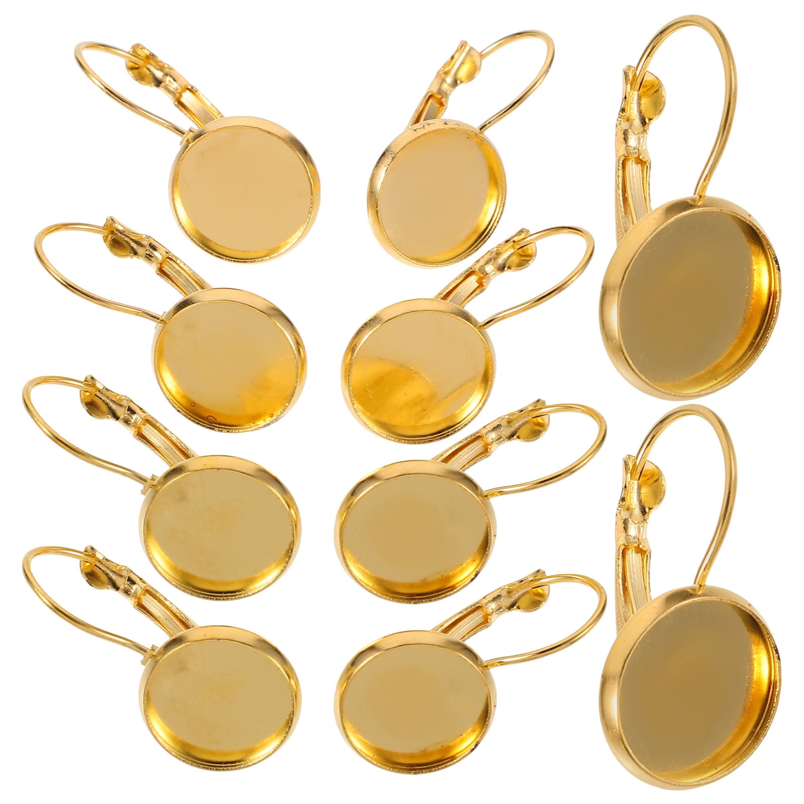 BRIGHTFUFU 20Pcs Bezel Pendant Trays Golden for in DIY Projects with ...