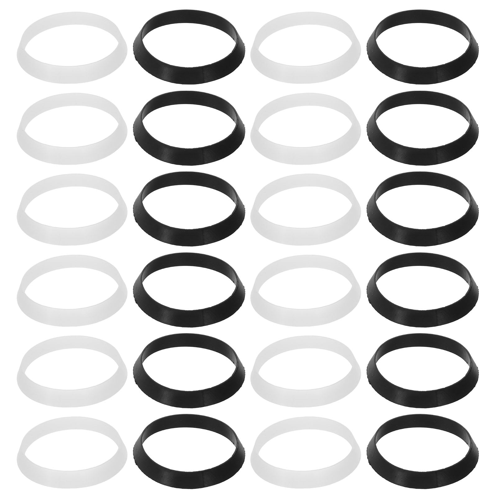 BRIGHTFUFU 24pcs Rubber Sink Strainer Seal Kit 38mm Washer Waste Pipe ...