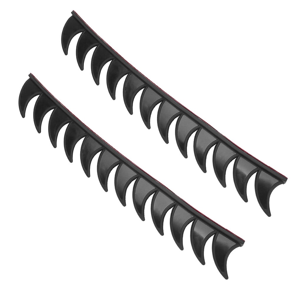 BRIGHTFUFU 2Pcs Black Motorcycle Spike Strip Decoration Durable ...