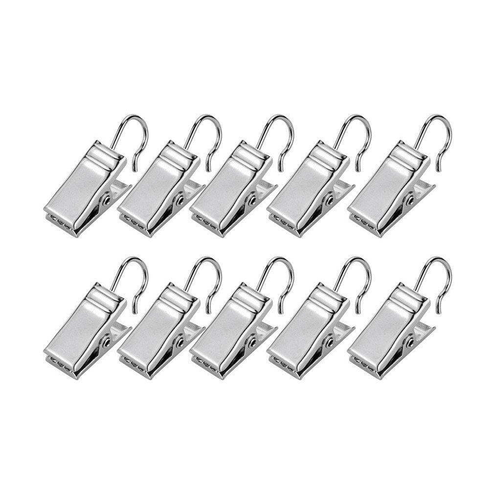 BRIGHTFUFU 30Pcs Modern European Style Iron Drape Clips For Home ...