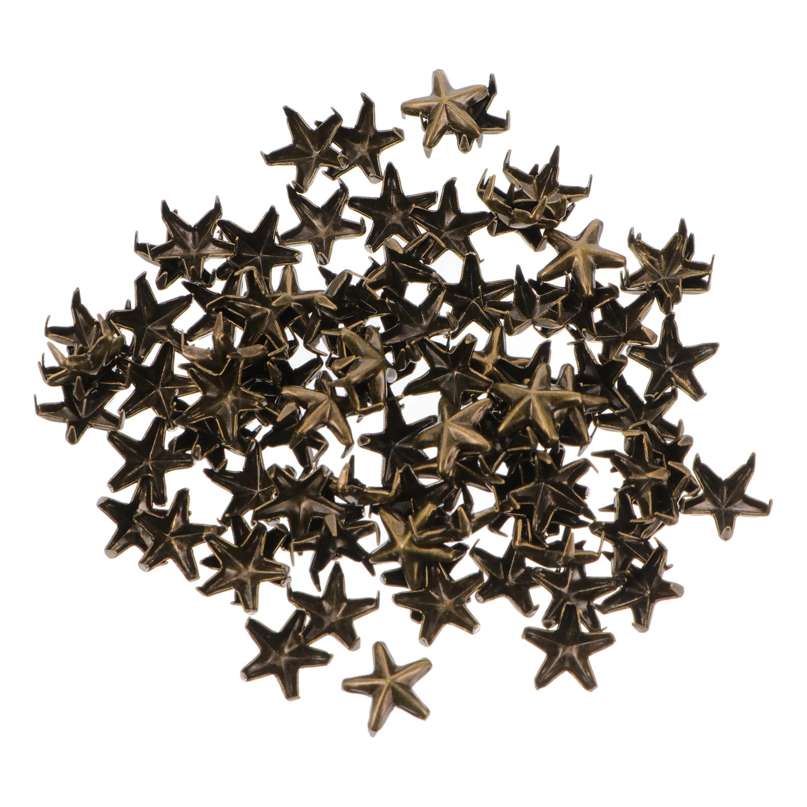 BRIGHTFUFU 3Pack Star Nailheads Rivets Assorted Color Diy Makers Metal ...