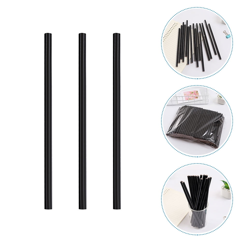 BRIGHTFUFU 3Pcs Artist Pencils Drawing Material Black Wood Synthetic ...