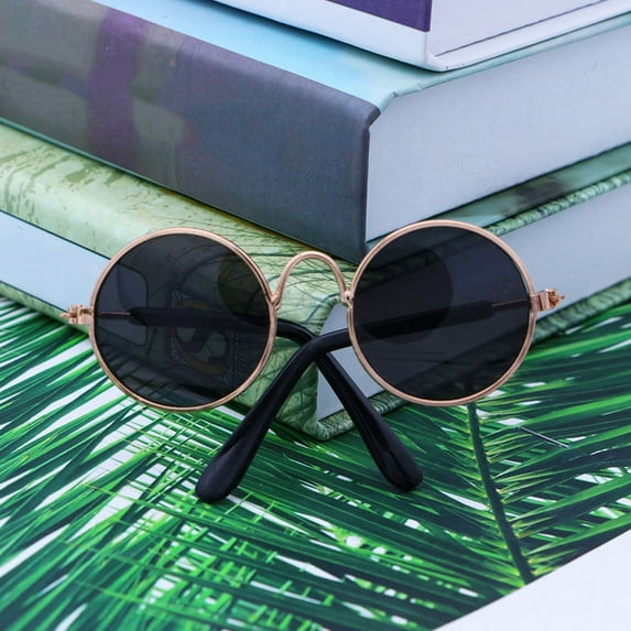 BRIGHTFUFU 3Pcs Pet Sunglasses Assorted Colors Practical Dog Eyewear for Outdoor Car Bike ...