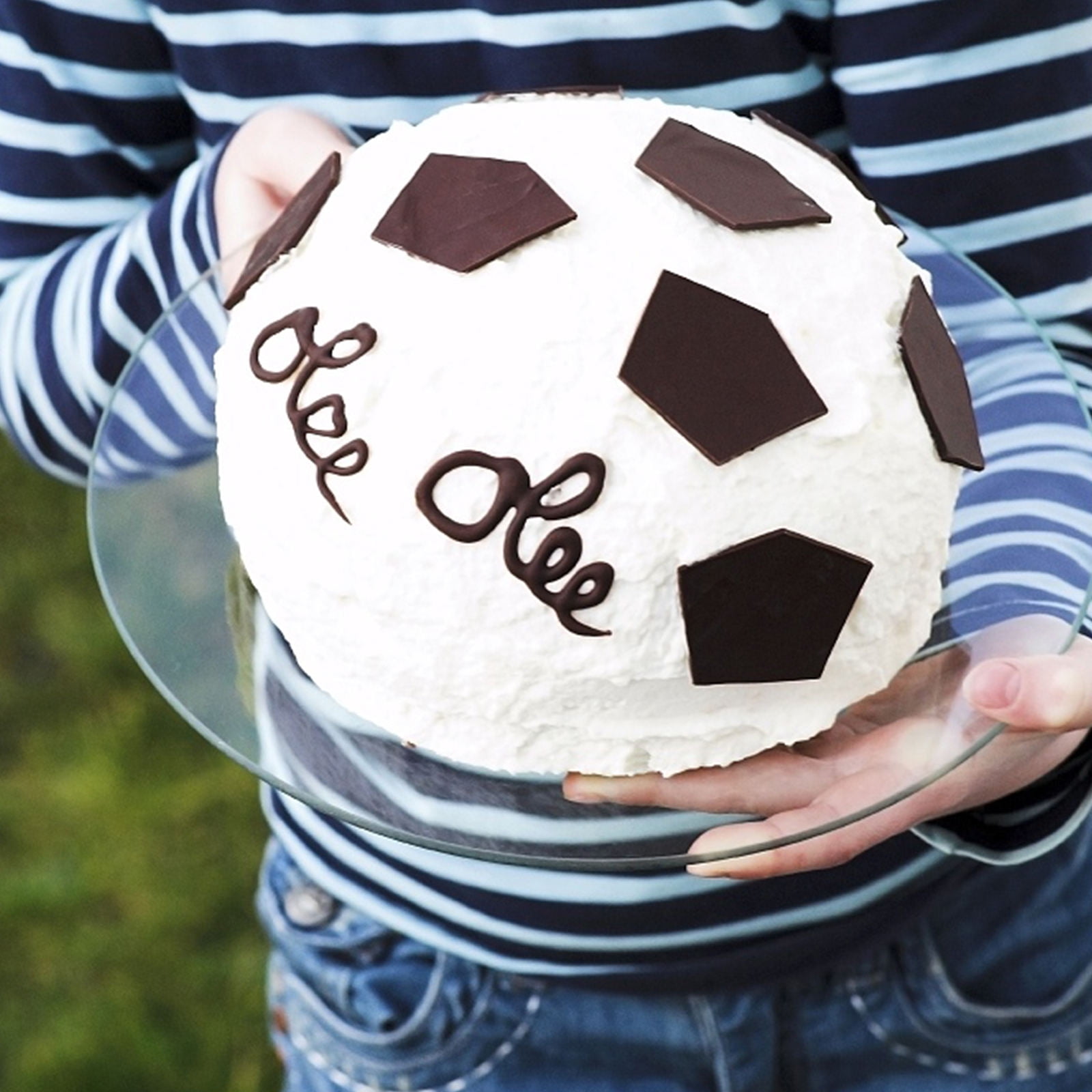 BRIGHTFUFU 3Pcs Round Acrylic Cake Display Board for Family Gatherings ...