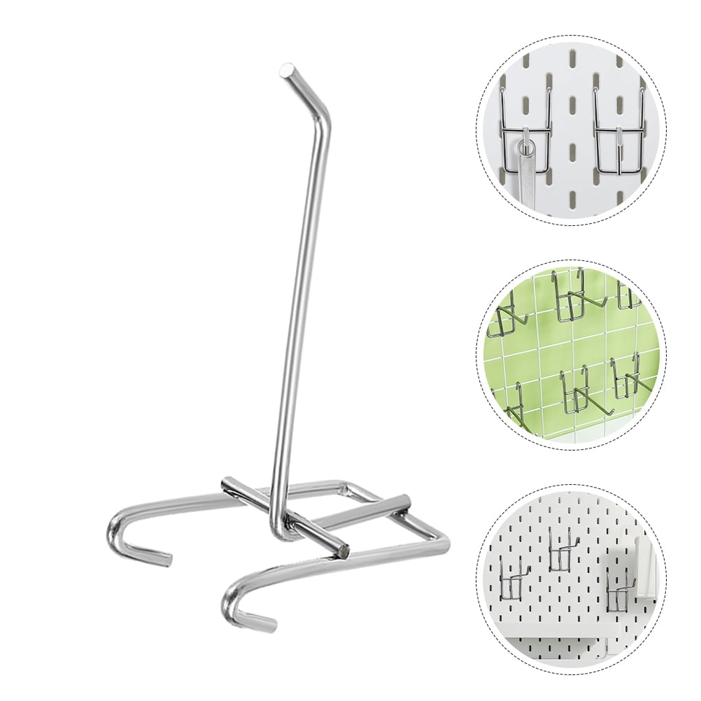 BRIGHTFUFU 40Pcs Heavy Duty Display Hooks for Grid Wall Panels in ...