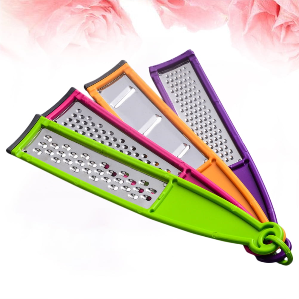 BRIGHTFUFU 4Pcs Small Kitchen Gadgets Grater with Non Slip Handle for ...