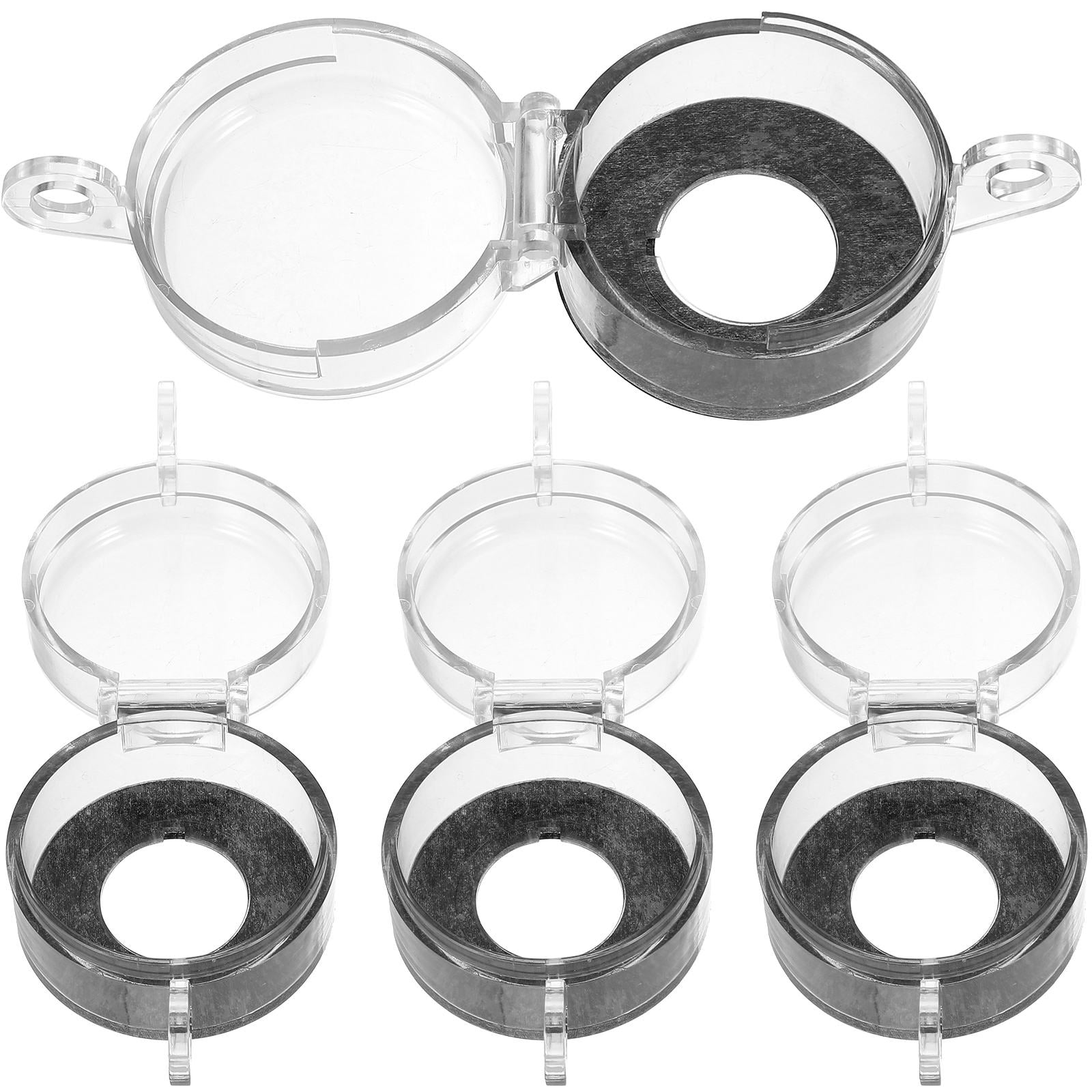 BRIGHTFUFU 4Pcs Transparent Push Button Switch Guards for Technicians ...