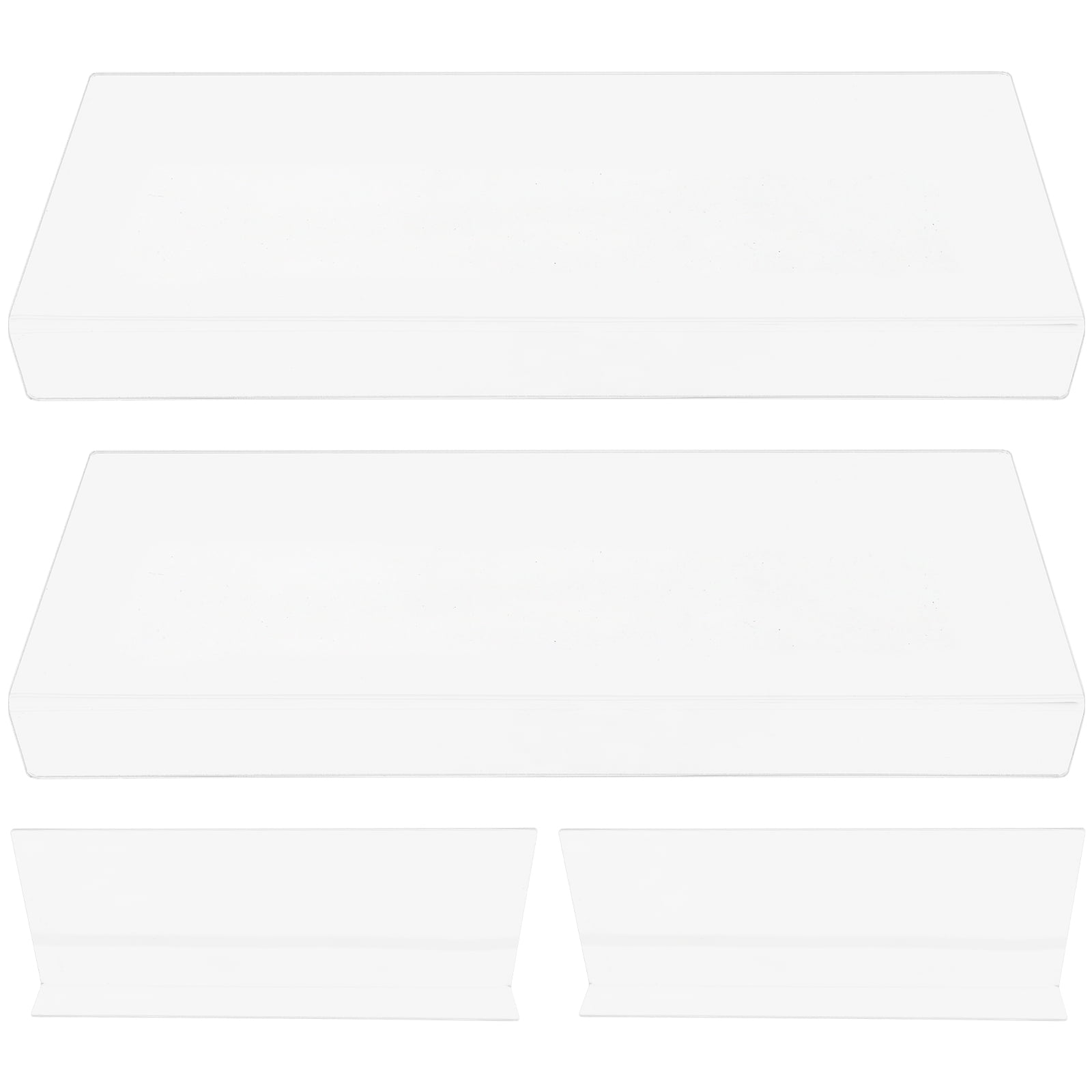 BRIGHTFUFU 4Pcs Waterproof PVC Splash Guard Plate for Kitchen and ...