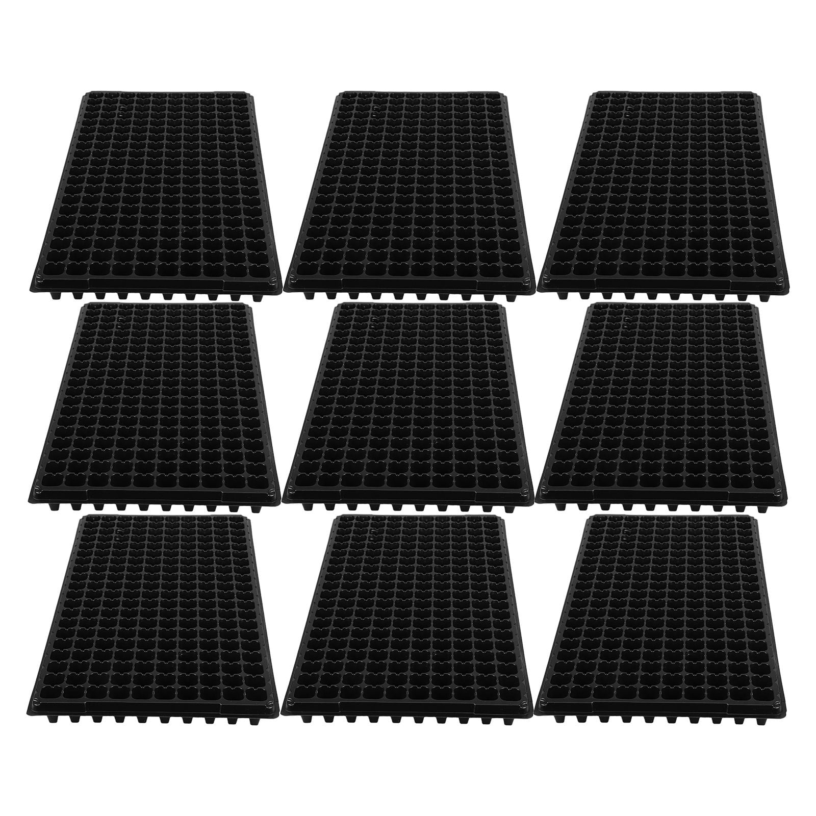 BRIGHTFUFU 4Set Ventilated Greenhouse Trays for Farmers 21.7*11*2in ...
