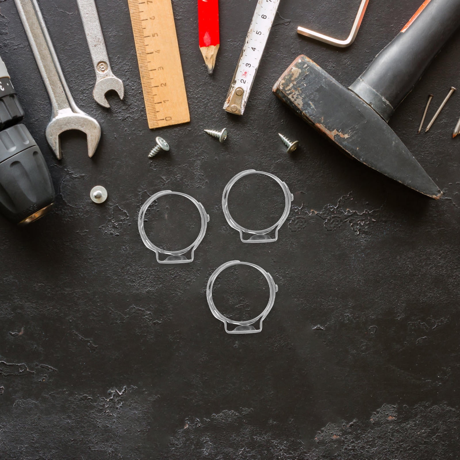 BRIGHTFUFU 50Pcs Pex Clamp Rings for Pipe Clamps Durable and Sturdy ...