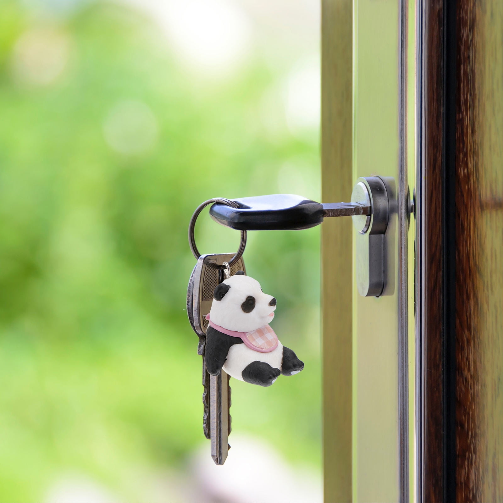 BRIGHTFUFU DIY Resin Key Ring Accessory - Assorted Color Animal Pendant ...