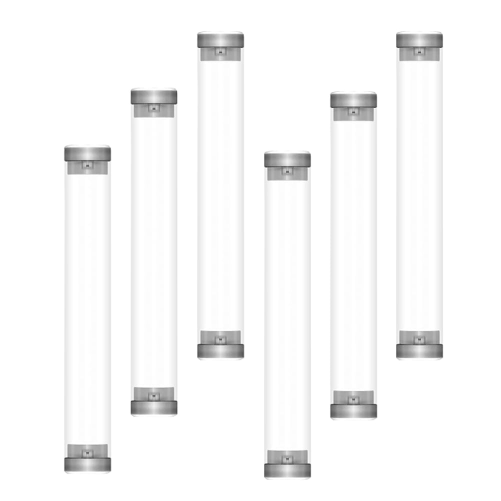 BRIGHTFUFU 6Pack Pen Containers Plastic Material for Stationery Lovers ...