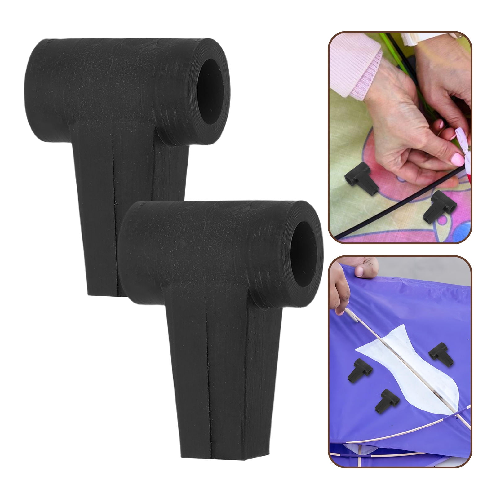 BRIGHTFUFU 6Pcs Plastic Support Rod Connectors for DIY Kite Frames ...