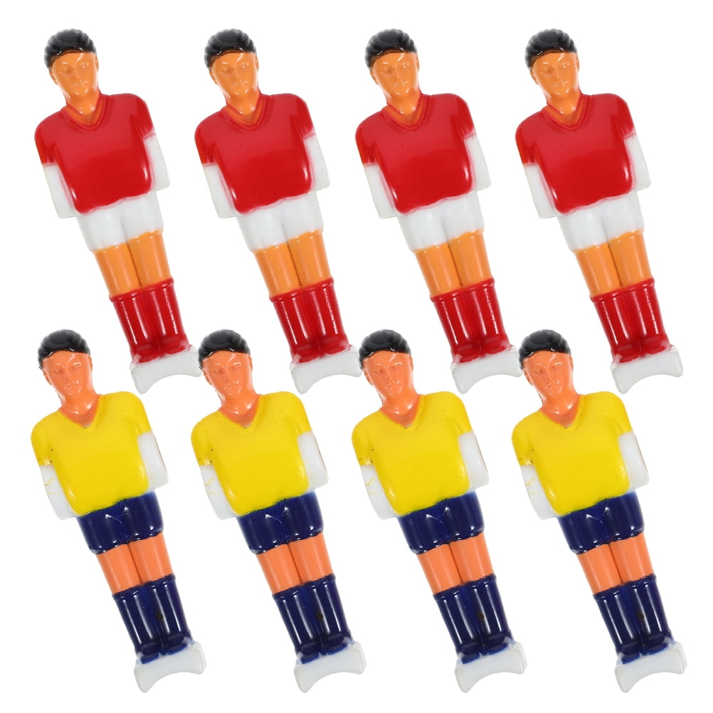 BRIGHTFUFU 8Pcs Tabletop Soccer Players Desk Soccer Player Figurines ...
