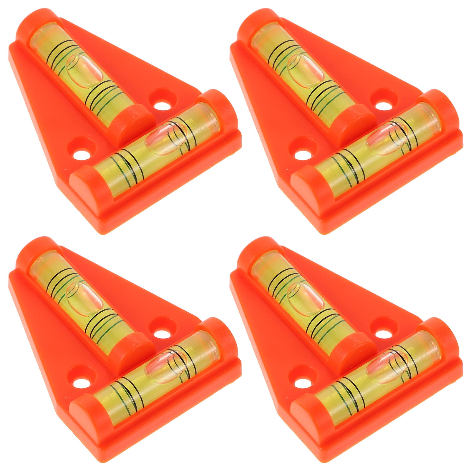 BRIGHTFUFU Compact Acrylic Spirit Level Orange Versatile Rv and Trailer ...