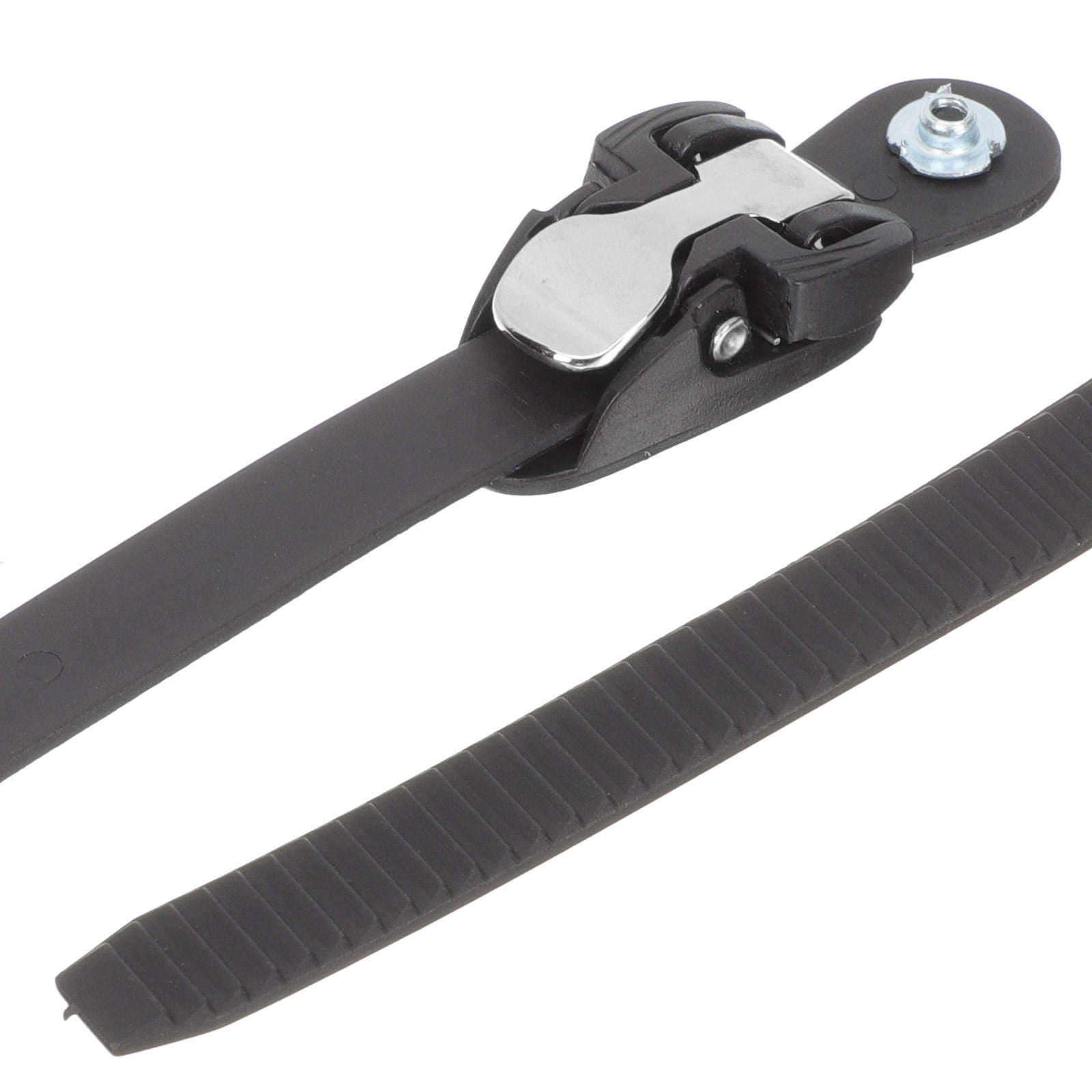 BRIGHTFUFU Adjustable Black PVC Roller Skate Strap with Stable Buckle ...