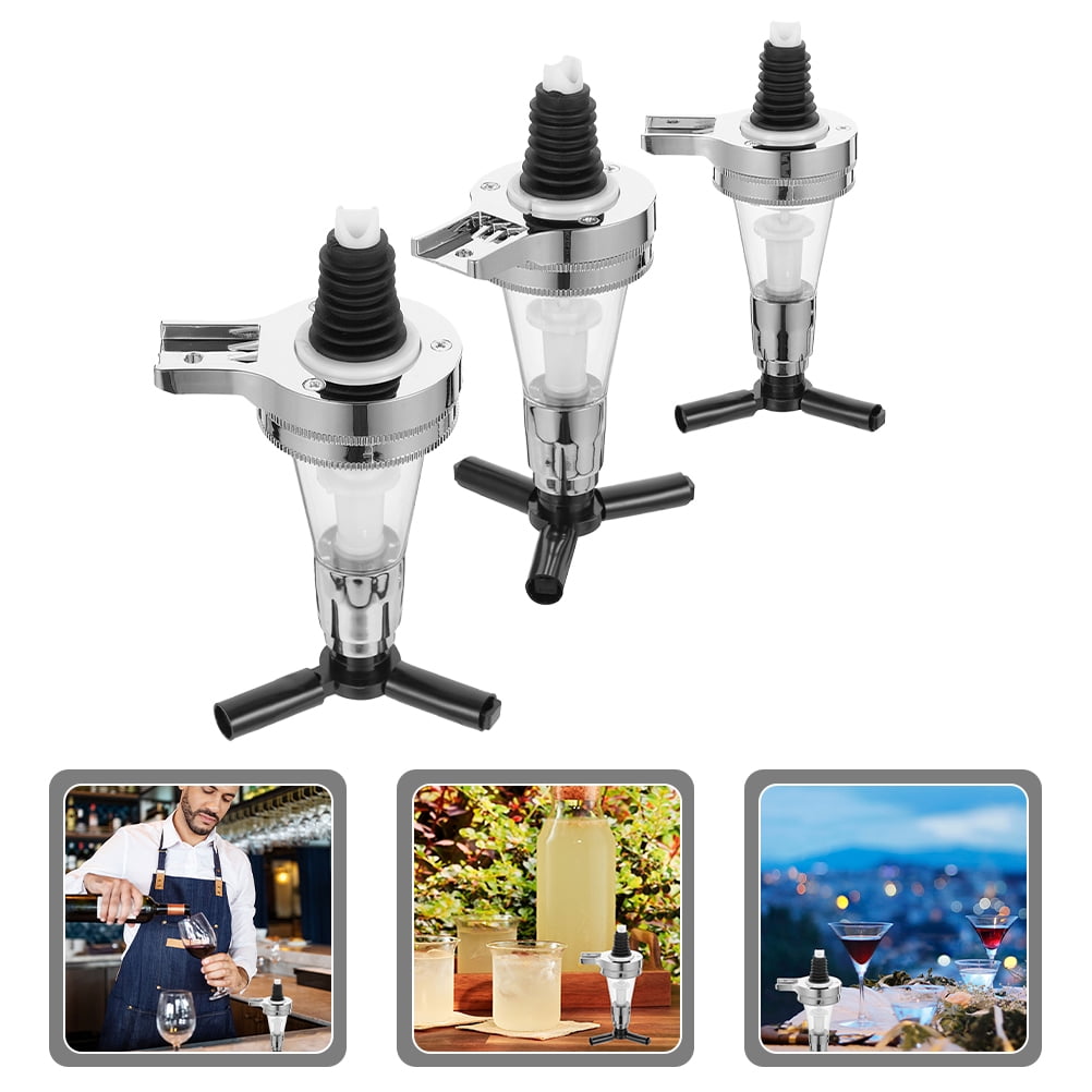BRIGHTFUFU Adults Preferred 3Set Wall Mounted Drink Dispenser For Party ...