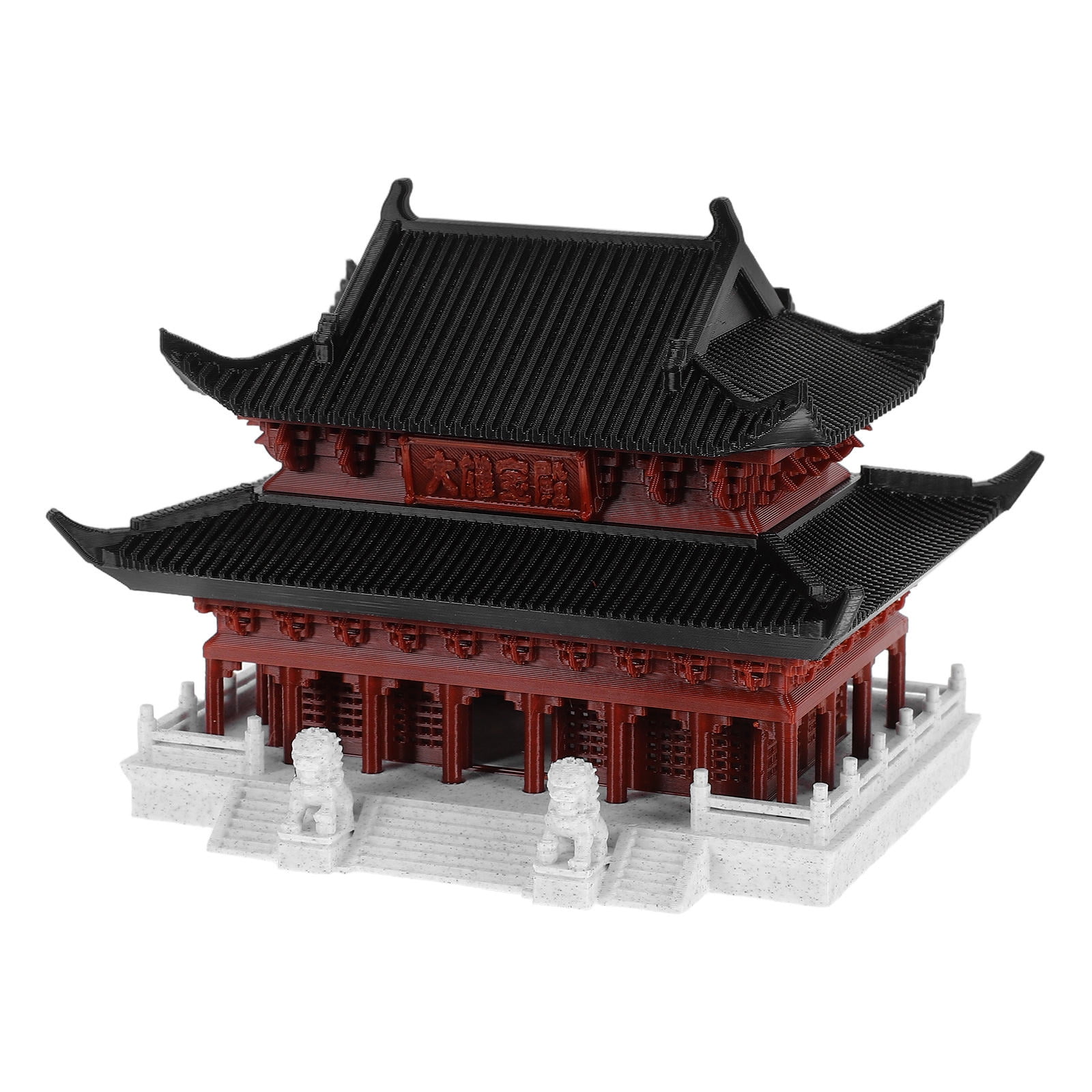 BRIGHTFUFU Plastic Chinese Style Ancient Building Model Assorted Color 1Set - Walmart.com