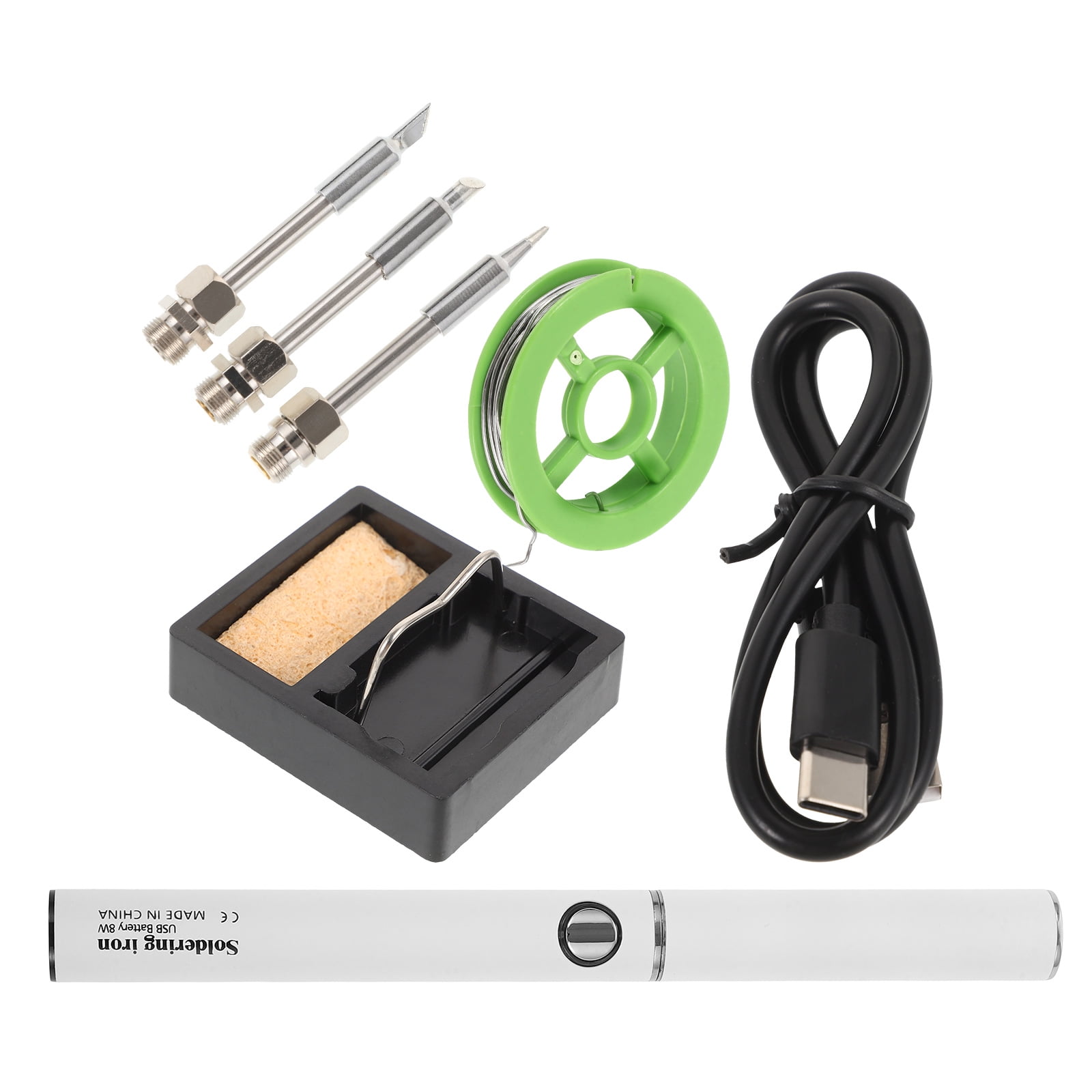 BRIGHTFUFU Cordless Soldering Iron Kit for Back to School Electronics ...