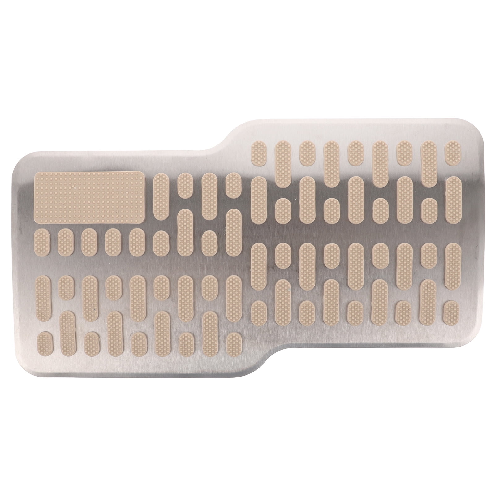 FUEENIRVA Beige Car Clutch Pedal Pads Durable Foot Covers for Vehicle ...