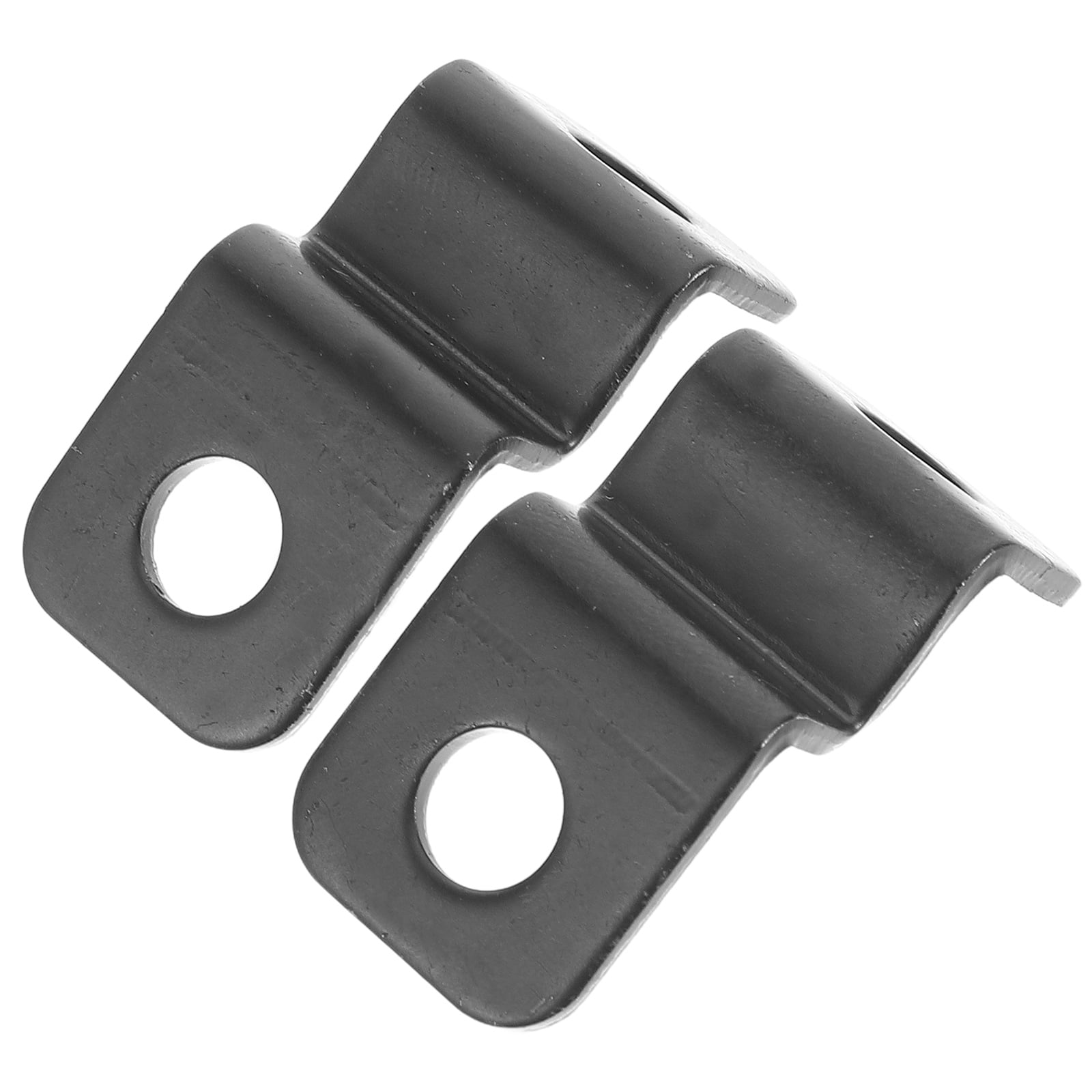 BRIGHTFUFU Black Turn Signal Mounting Bracket 1 Pair Curved for ...