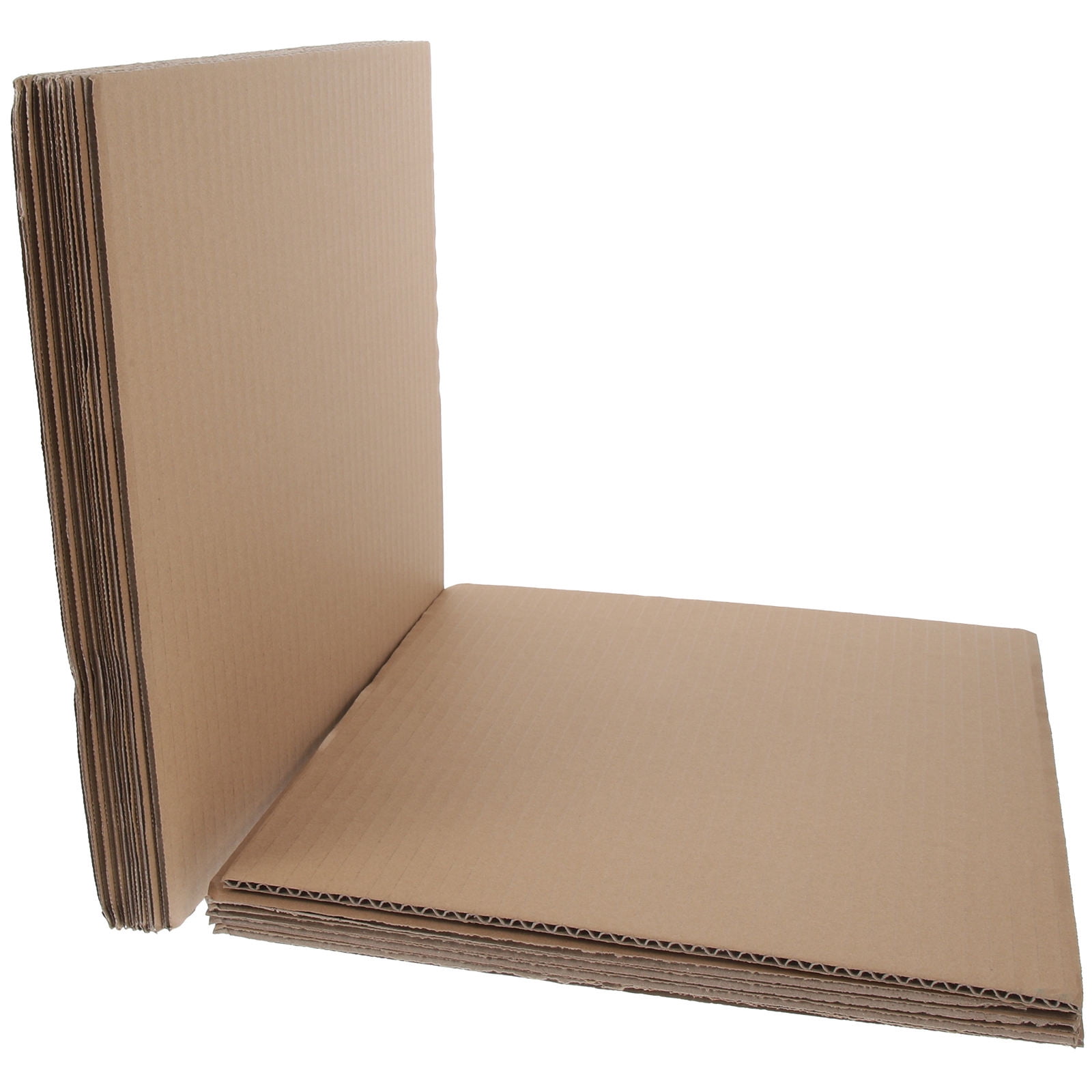 BRIGHTFUFU Brown Cardboard Sheets 12Set for Projects and Fragile Items ...