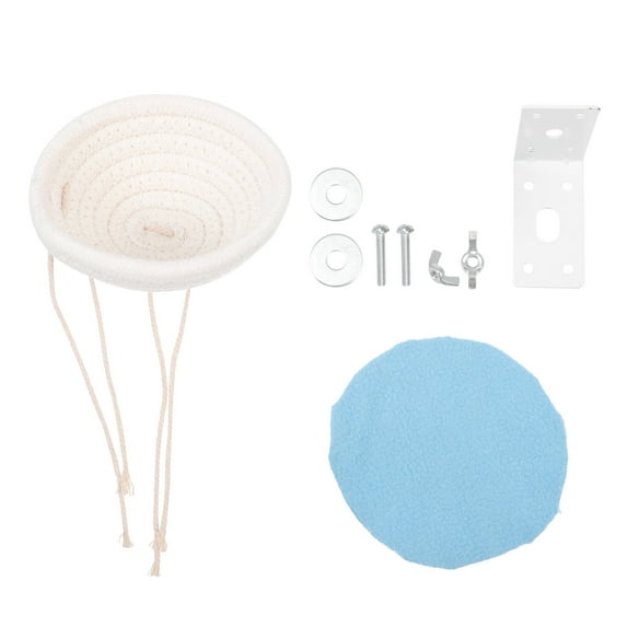 BRIGHTFUFU Cage Hanging Bird Nest for Pet Use with Scratch Resistant ...