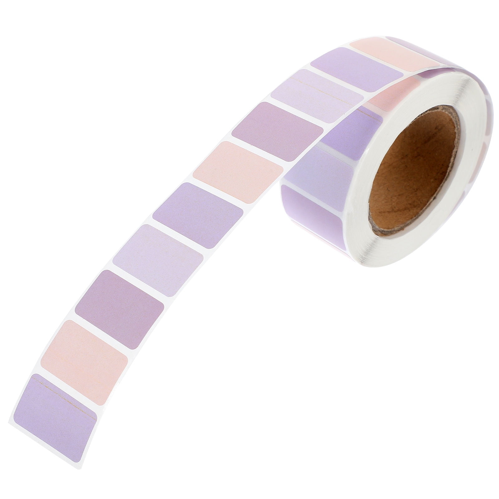 BRIGHTFUFU Clear Mailing Labels 800Pcs Multi Color Sticker for ...