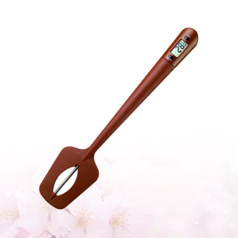 BRIGHTFUFU Cooking Thermometer for Liquids 1Pack Digital Spatula for ...