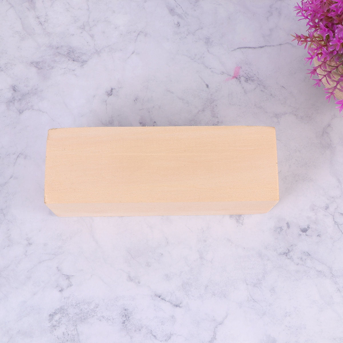 BRIGHTFUFU Craft Wood Blocks to Paint 1Pack Khaki Color Diy Craft ...