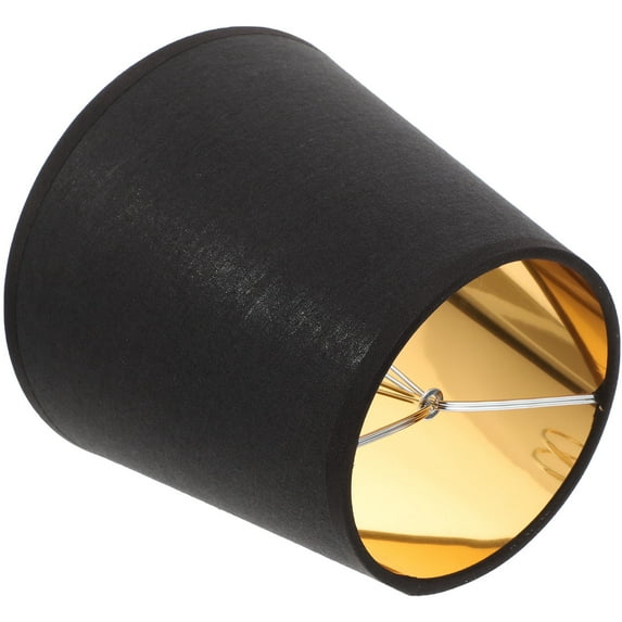 BRIGHTFUFU Desk Lamp Shade Black Metal Decorative Effect Hollow Out ...