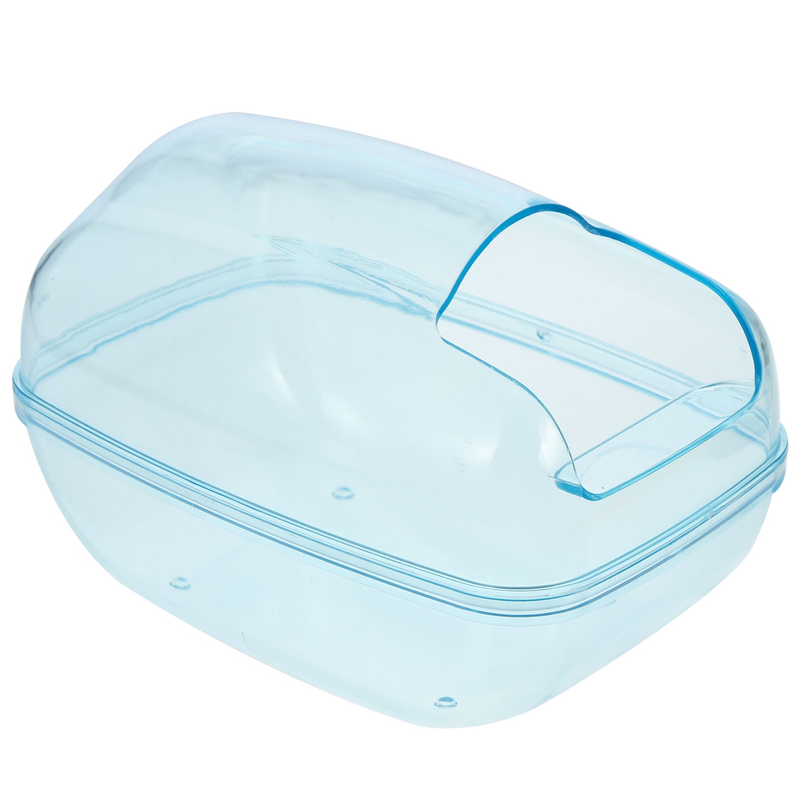 BRIGHTFUFU Durable Transparent Hamster Sand Bath Plastic Basin for ...