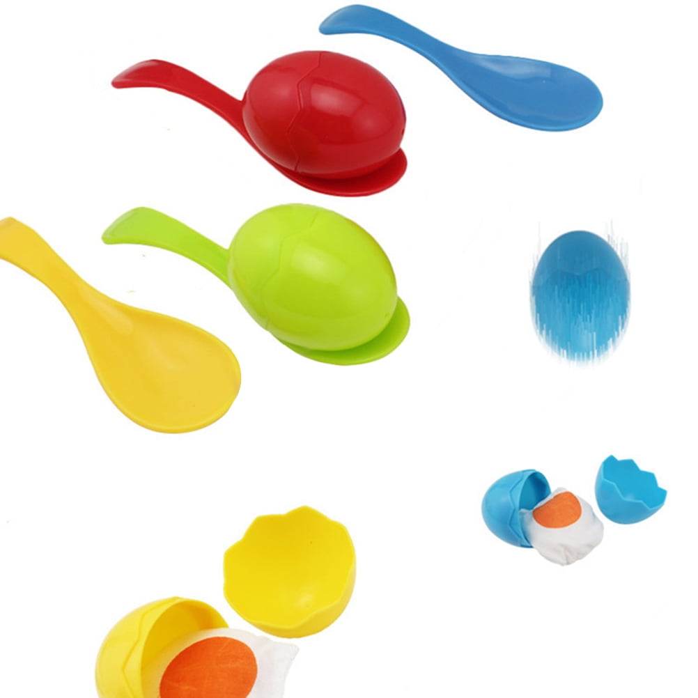 BRIGHTFUFU Egg Spoon Game Set 14*11*3.1in for Kids Coordination Games ...