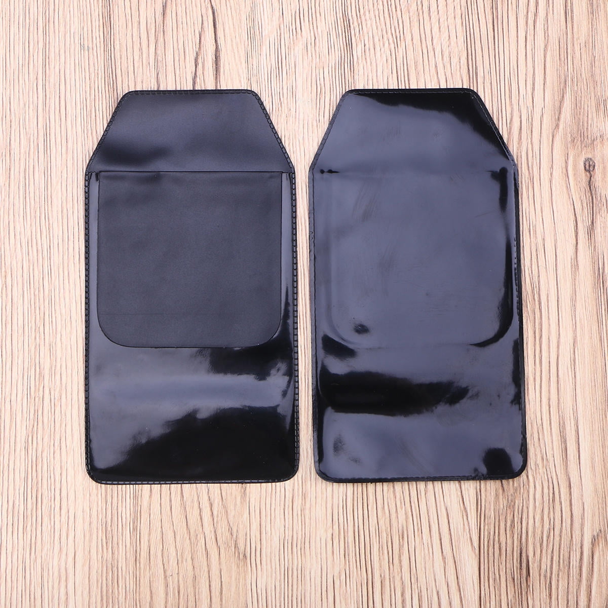 BRIGHTFUFU Fabric Pen Holders Trapezoid PVC Black 6-Pcs Useful For ...