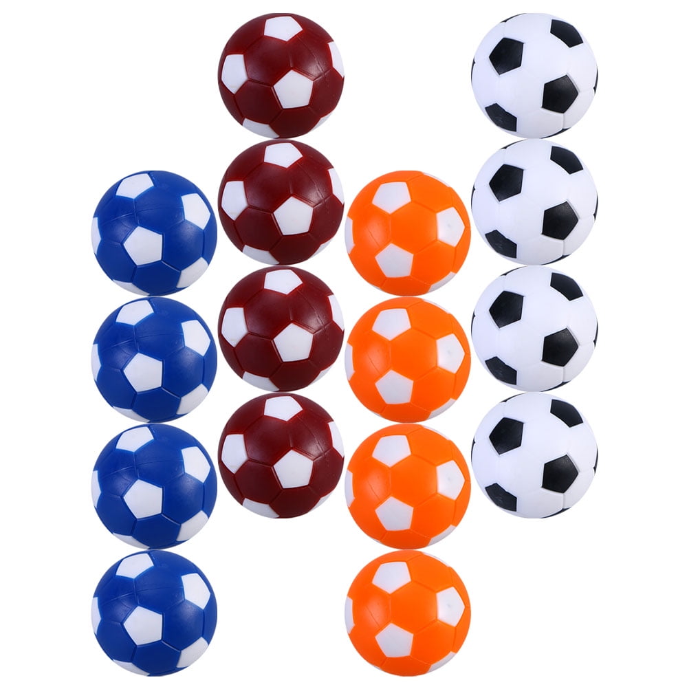 BRIGHTFUFU Foosballs 16Set Table Soccer Replacement Balls for Indoor ...